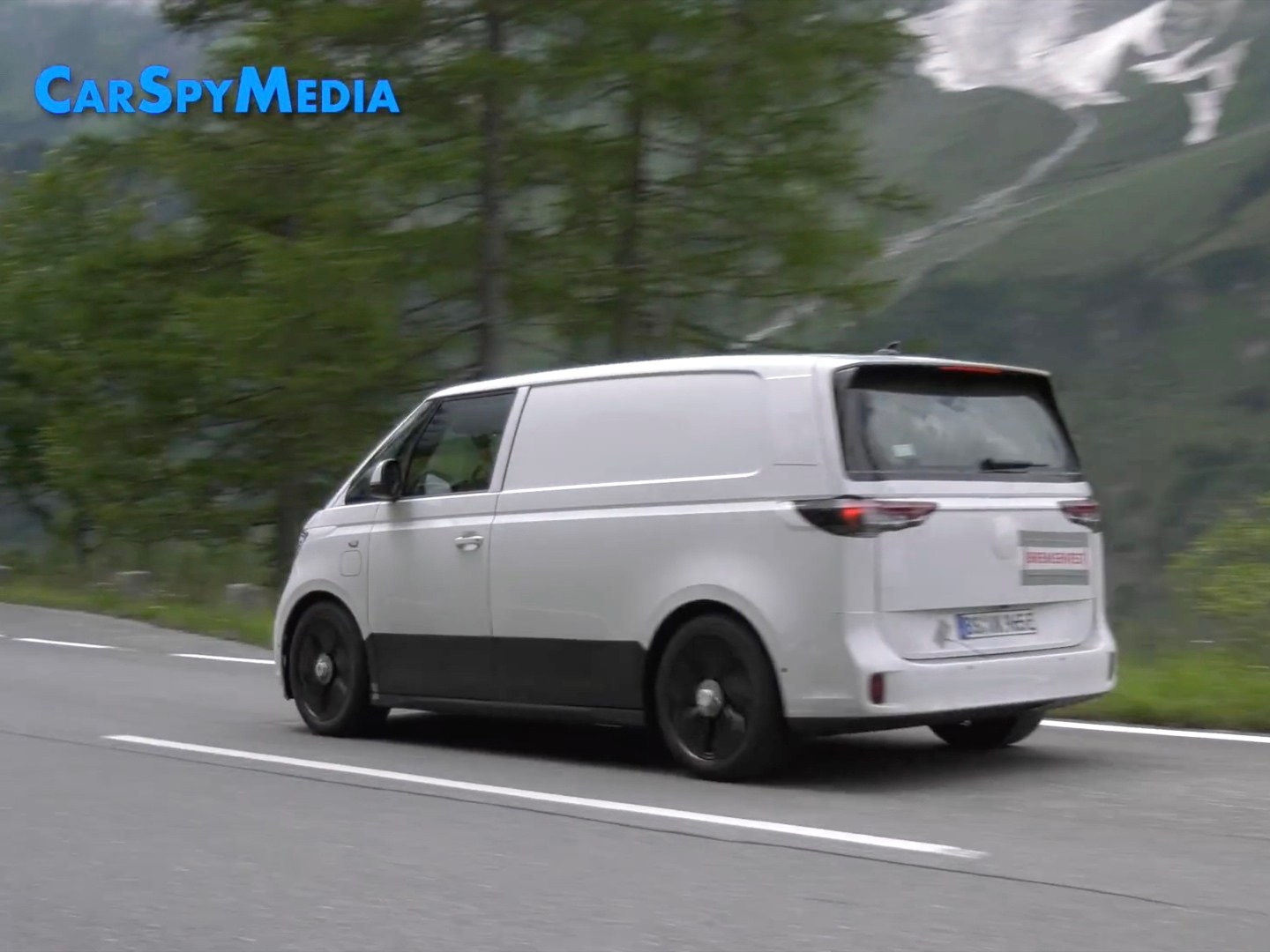 VW ID Buzz Prototype Spotted Testing Looks Unlike Concept