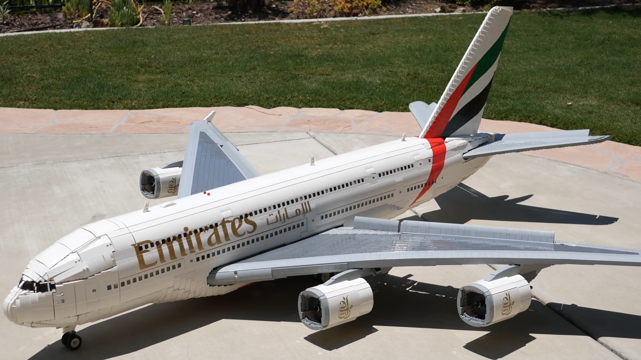 Lego Airbus A380 Is a Spot-On Recreation of the World’s Largest Airliner