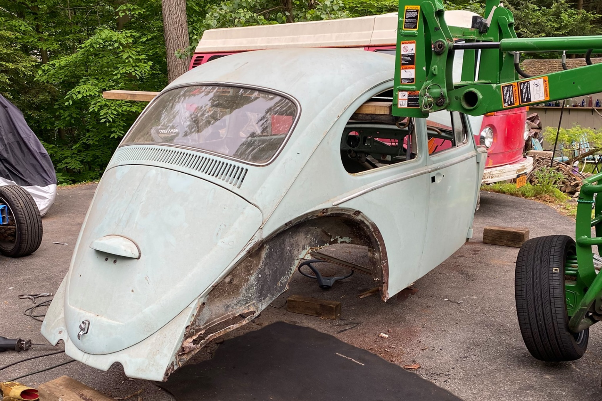 The Best Way to Fix a Wrecked Honda S2000 Is Making It a VW Beetle