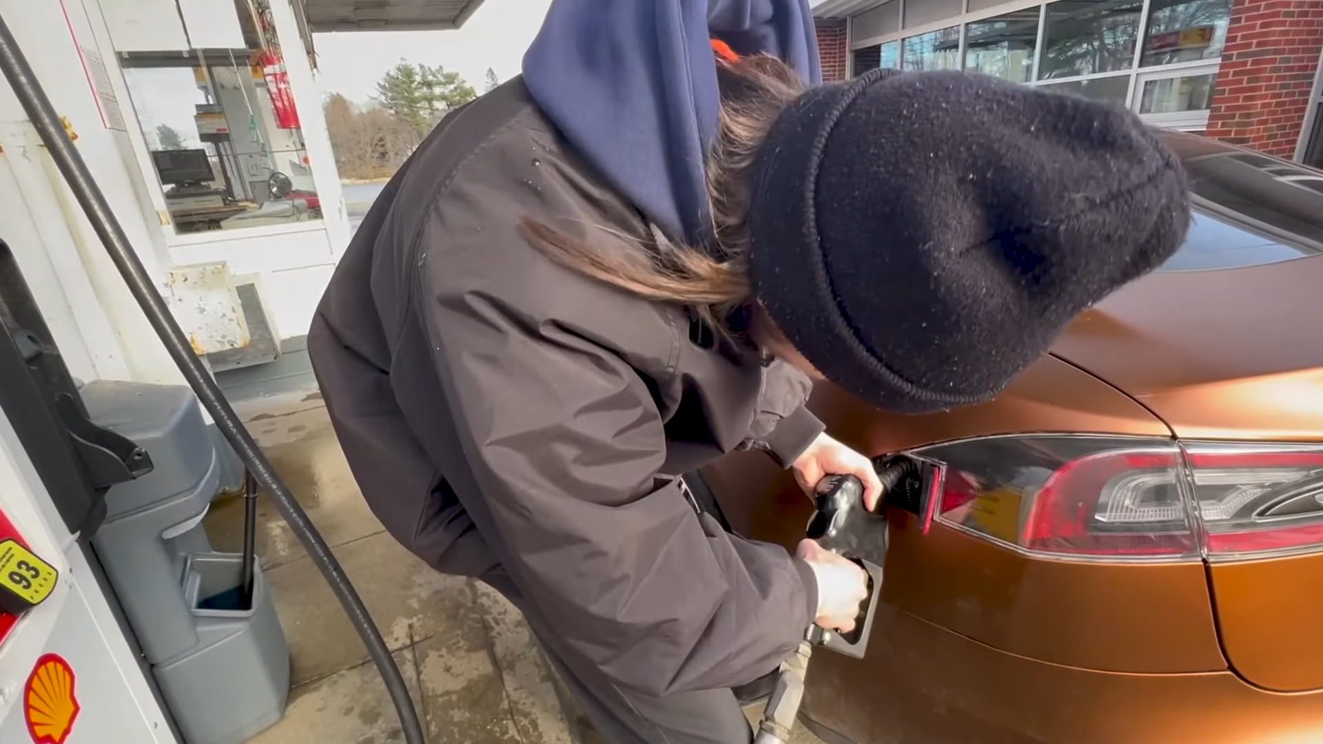 World’s First V8-Swapped Tesla Model S Is Officially on the Road