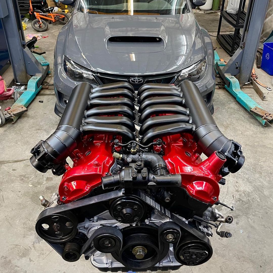 Toyota V12-Swapped Subaru WRX With a DCT Is Real, and Now It’s Getting ...