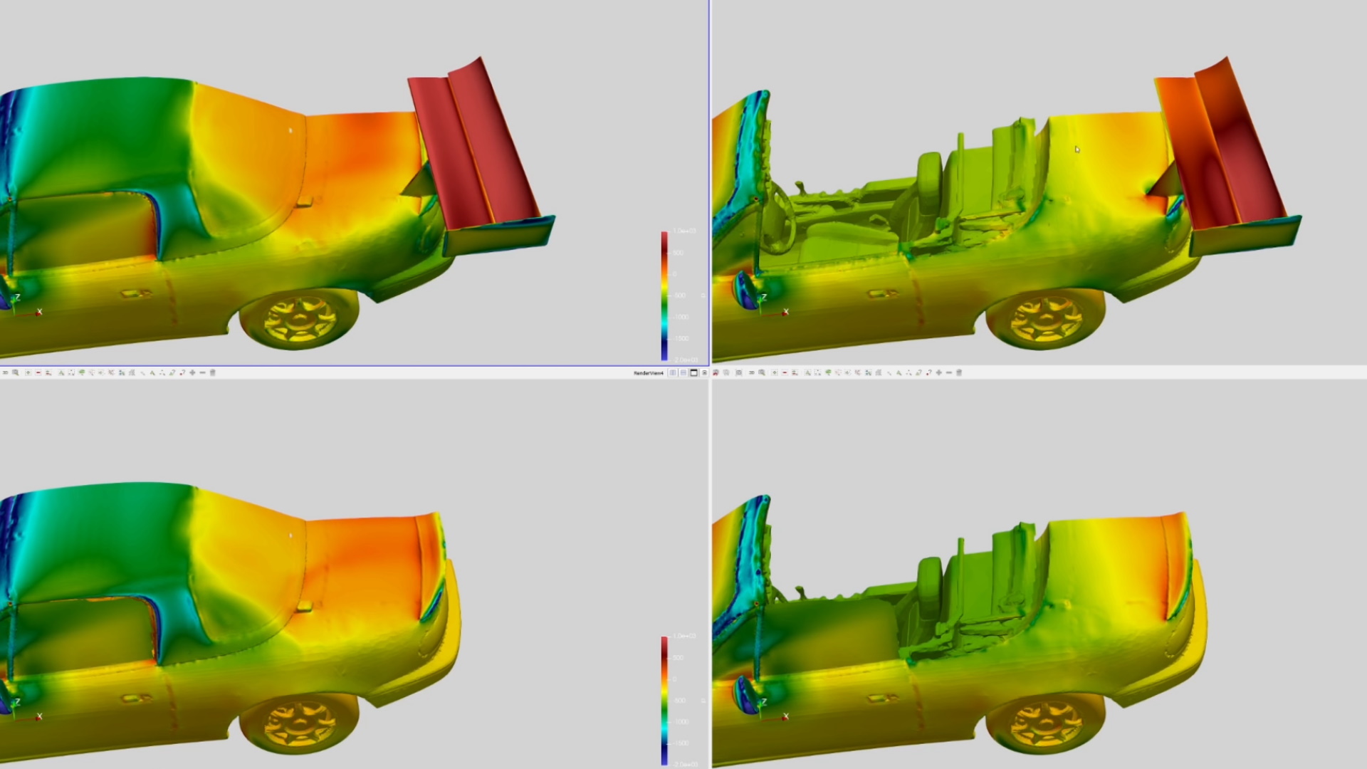Rear Wings Don't Work Great on Convertibles, As It Turns Out