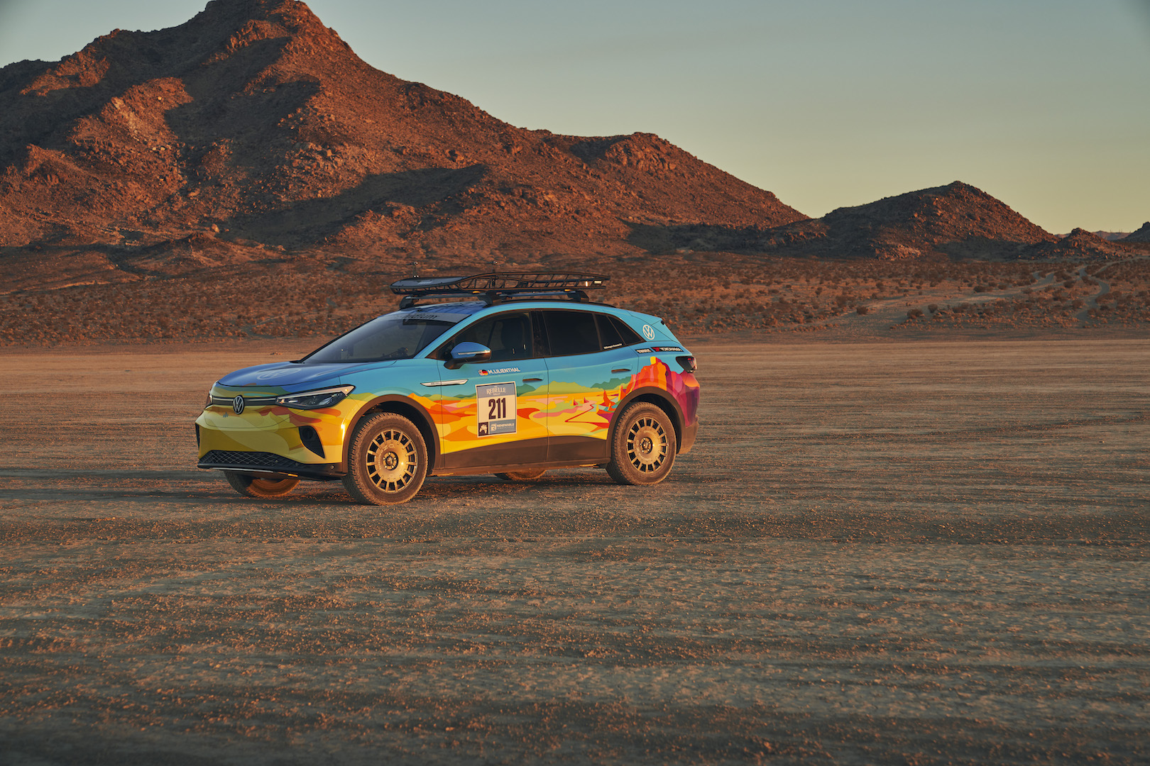 Drifting Off-Road VW ID.4s Shows Mods Can Make Even Dull Crossovers Fun