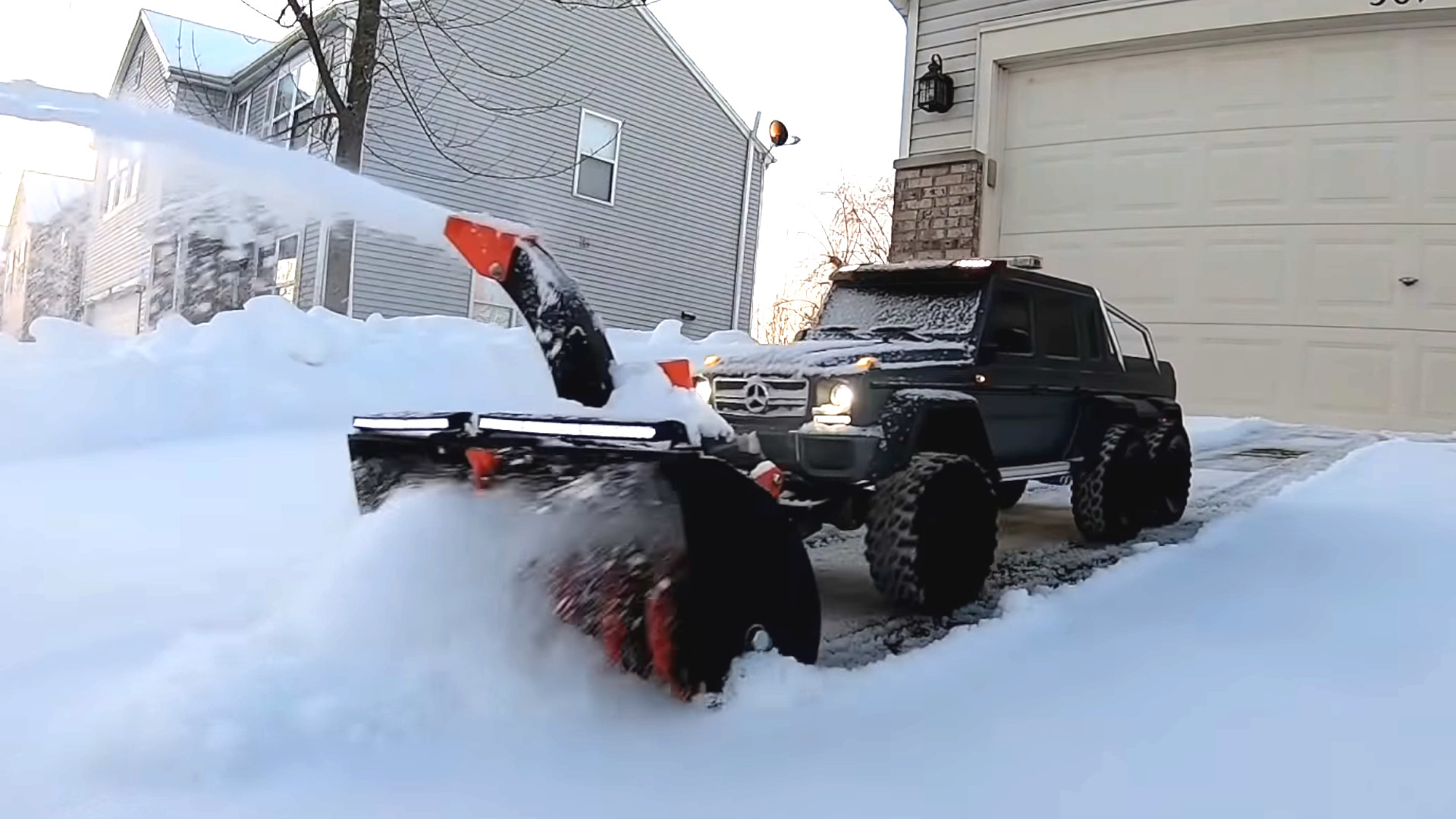 Radio Control Plows and Snowblowers Are The Fun Way To Clear Your Drive