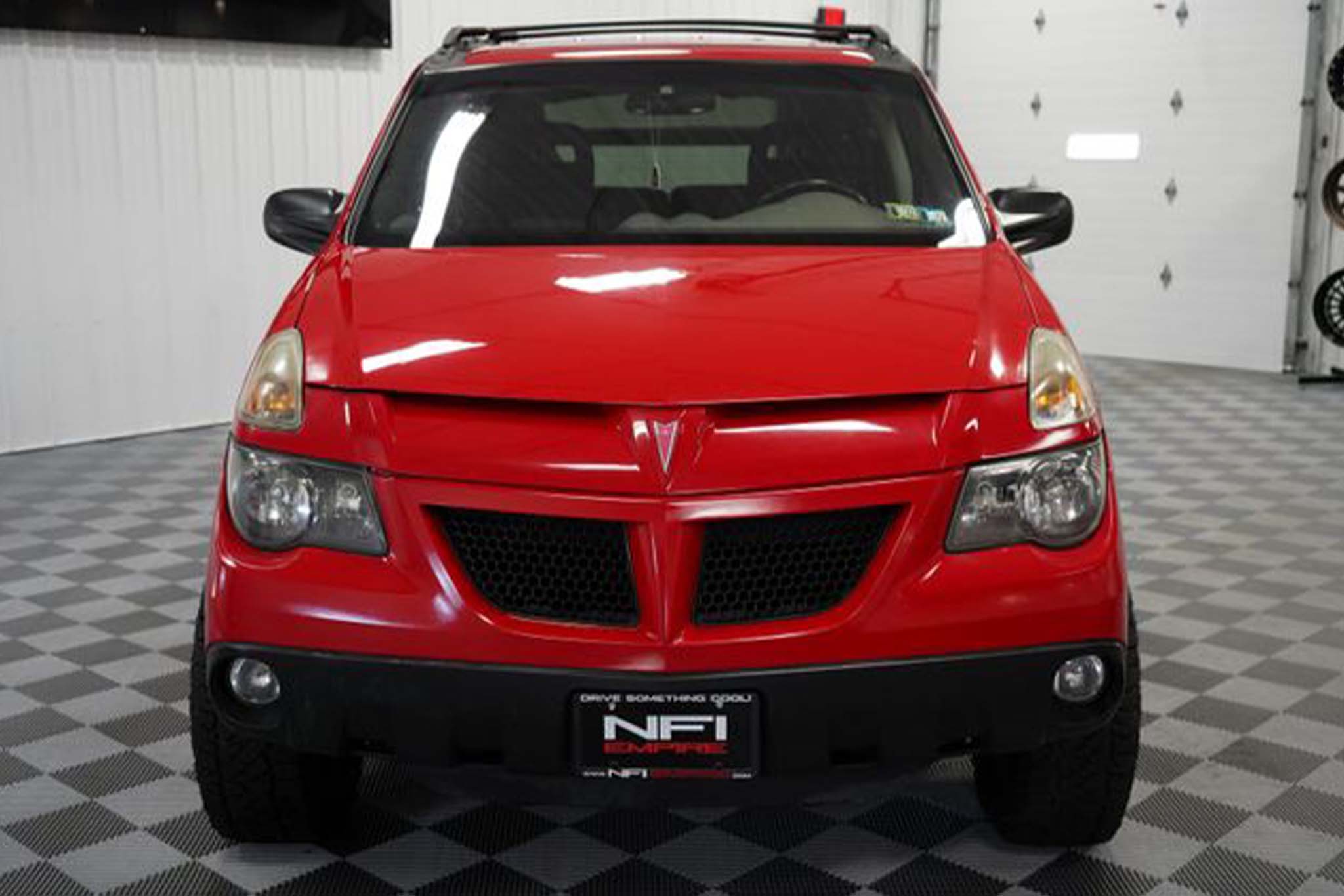 Lifted Pontiac Aztek With Mud Tires, AWD Is Probably Better On-Road