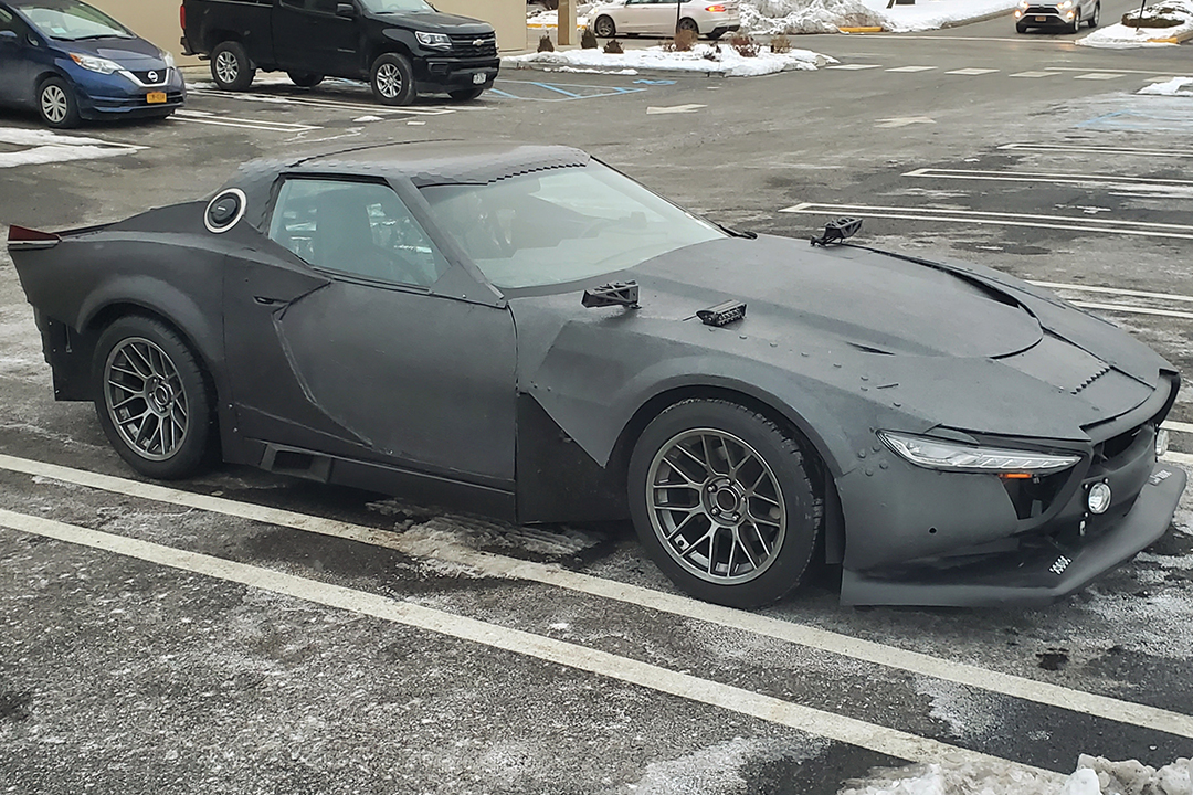Wild Cyberpunk Chevy Corvette Was Made From Nine Different Cars in One ...
