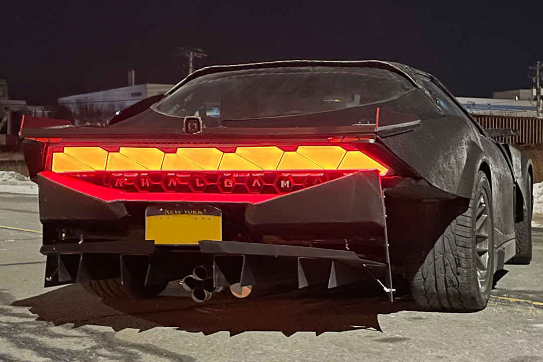 Wild Cyberpunk Chevy Corvette Was Made From Nine Different Cars in One ...