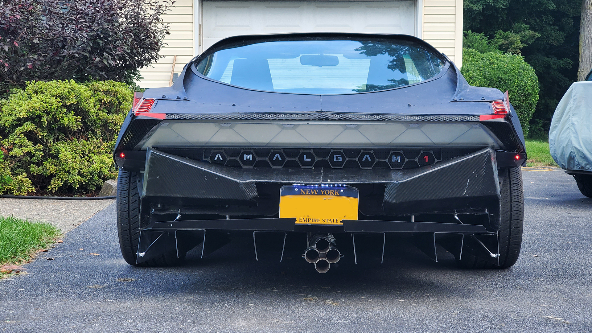 Wild Cyberpunk Chevy Corvette Was Made From Nine Different Cars in One ...