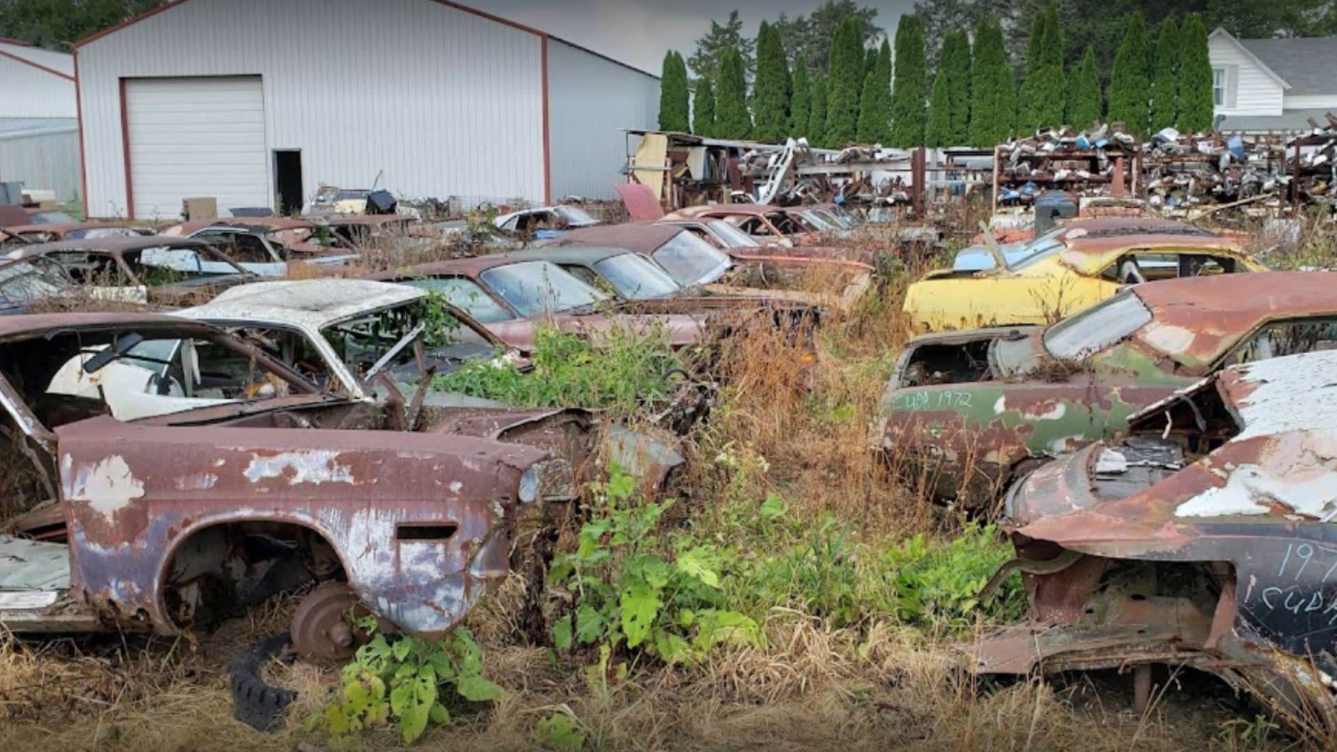 Huge Collection of Vintage Dodge and Chrysler Cars and Parts Needs You ...