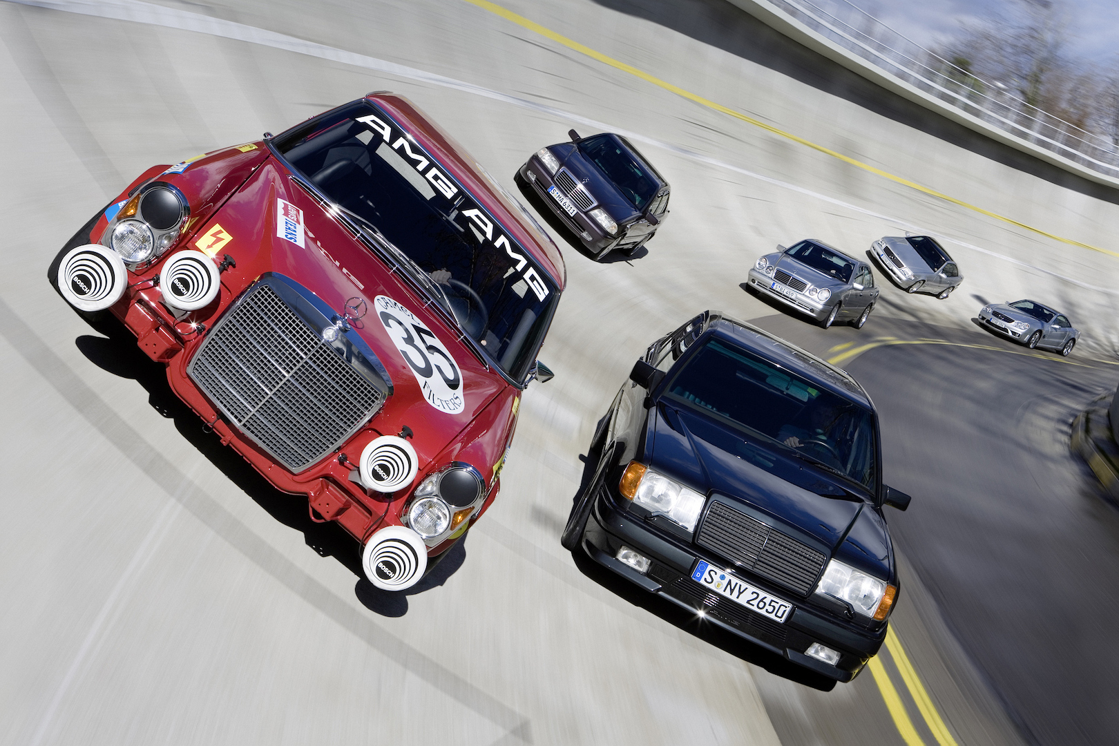 The Red Pig: How the Original AMG Ended Up Testing Fighter Jet Parts ...