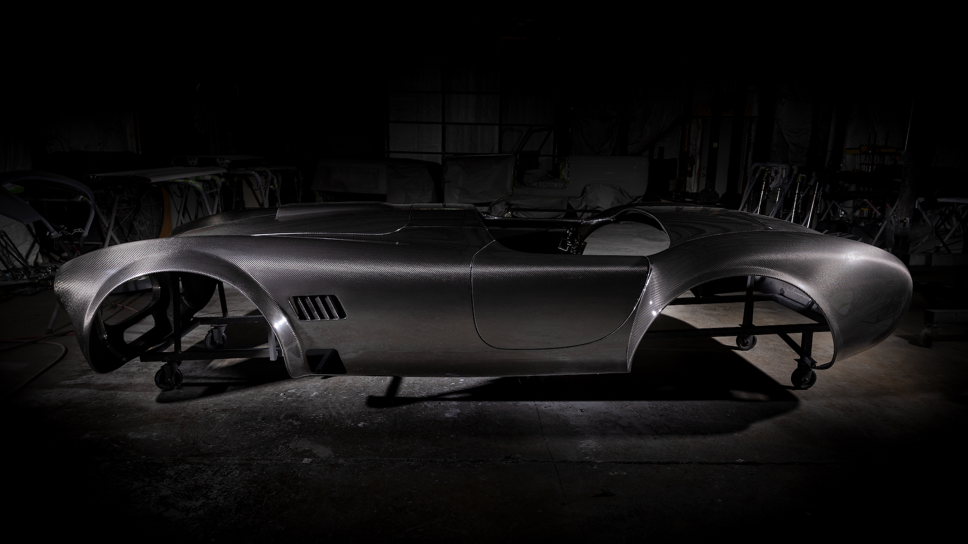 Shelby’s Making 800-HP Cobras With 88-Pound Carbon Fiber Bodies