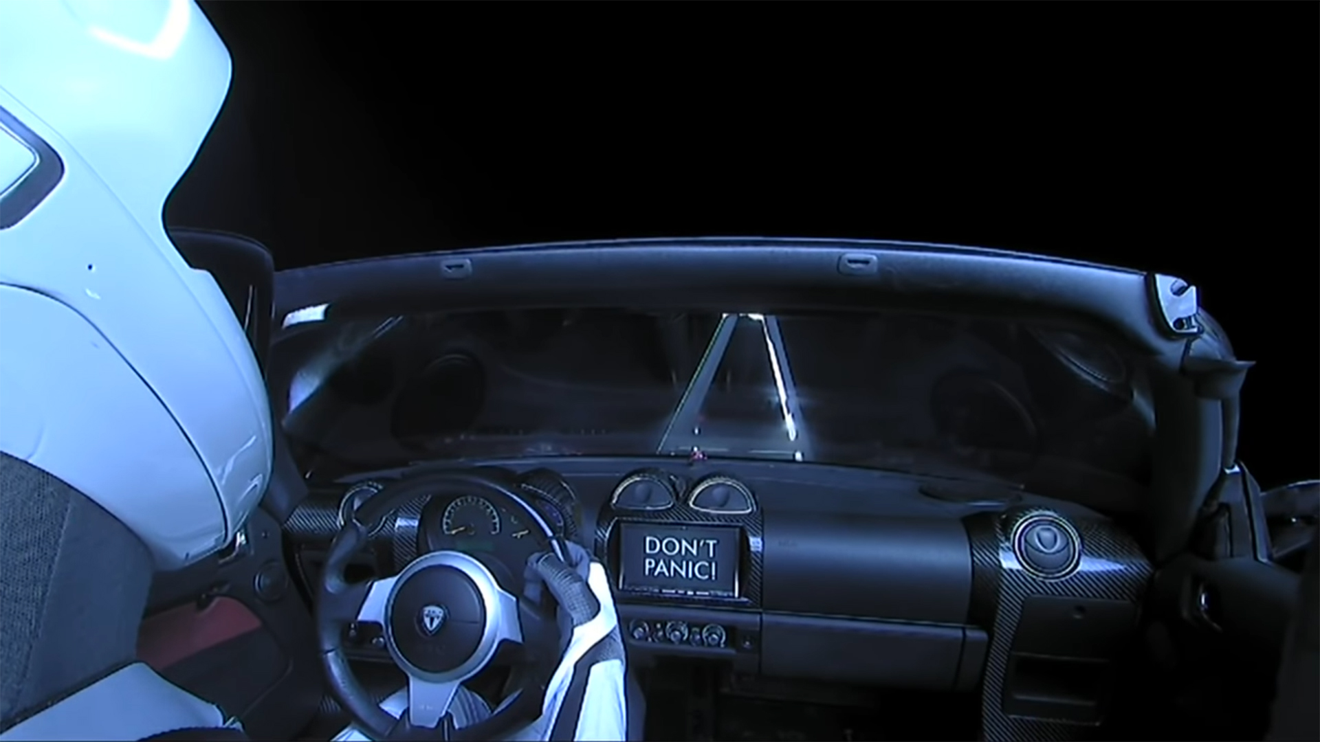 What a Tesla Roadster Looks Like After Four Years in Space