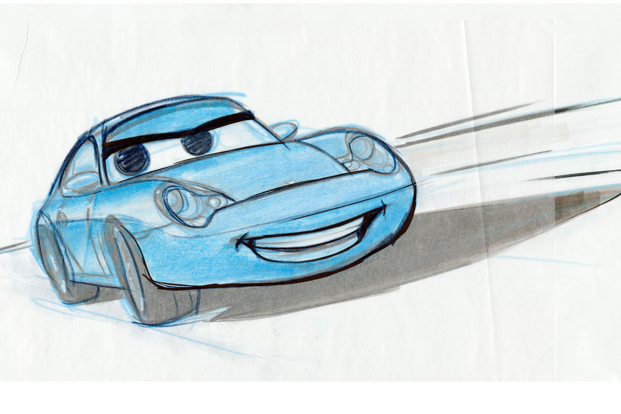 Here's How Sally, the Porsche 911 Carrera in Pixar's Cars, Was Made