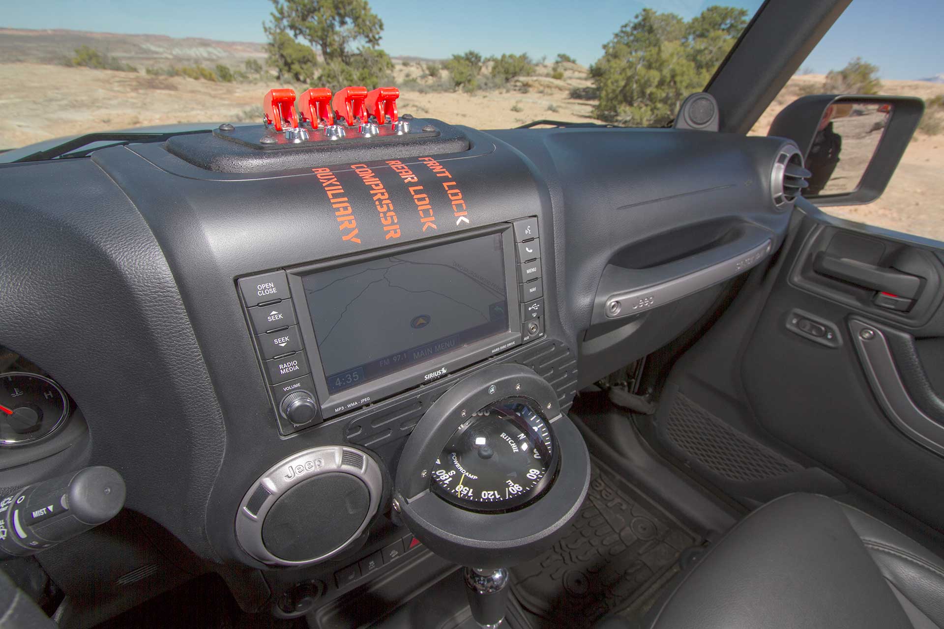 A Romp Off-Road in the Jeep Crew Chief Concept