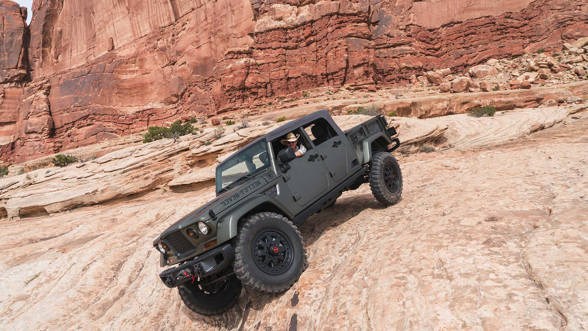 A Romp Off-Road in the Jeep Crew Chief Concept