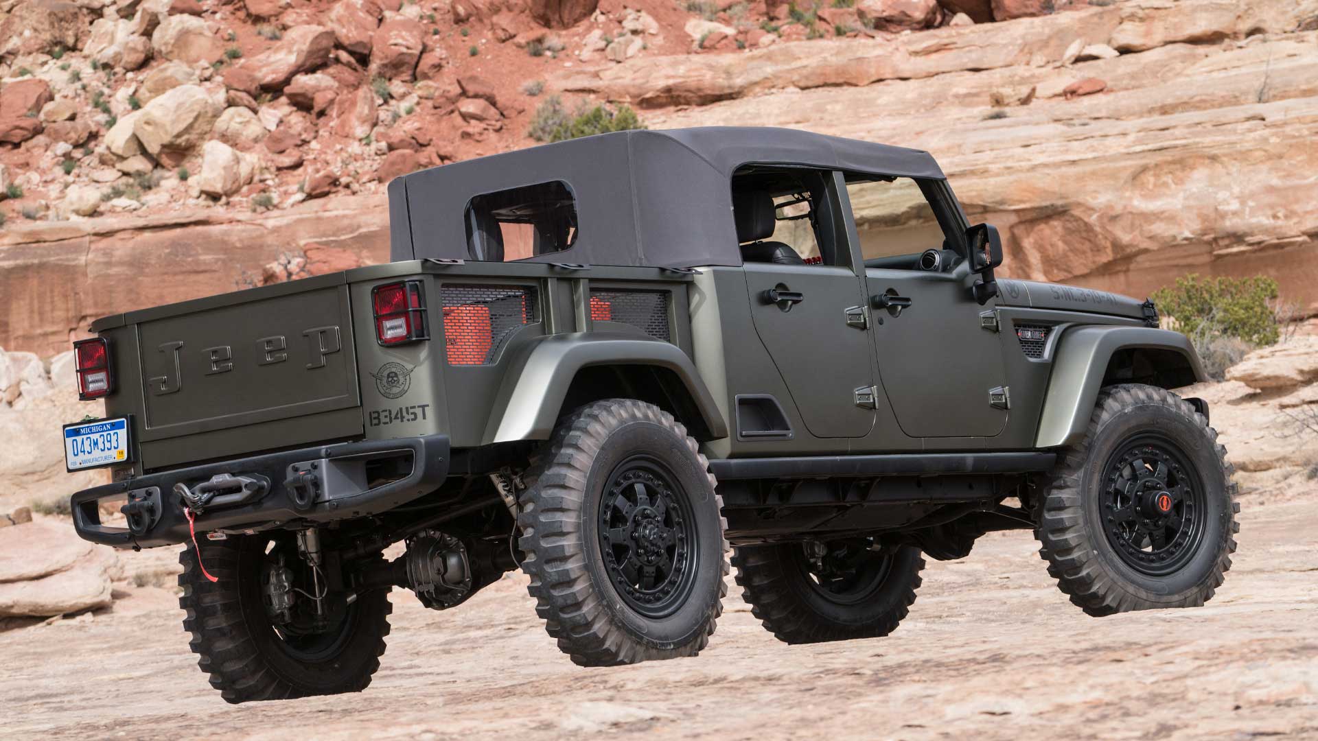 A Romp Off-Road in the Jeep Crew Chief Concept