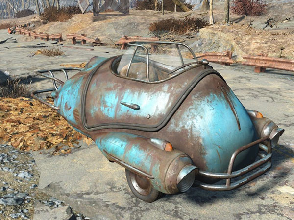 The Completely Insane Cars of Fallout 4