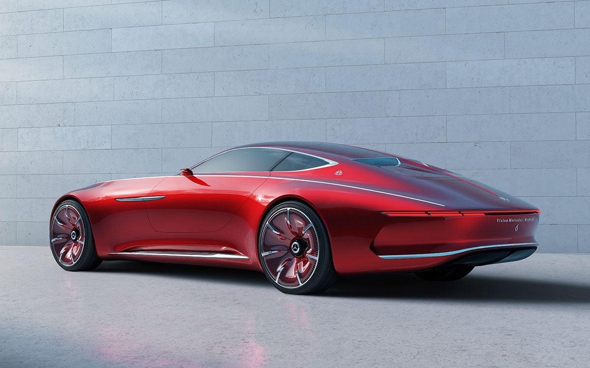 From Mercedes-Maybach, a Gullwing Vision of a Coupe