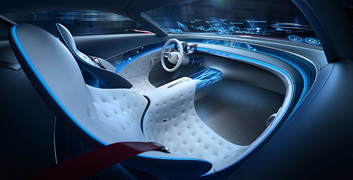 From Mercedes-Maybach, a Gullwing Vision of a Coupe