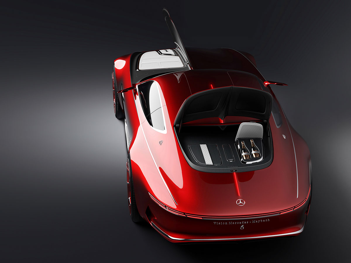 From Mercedes-Maybach, a Gullwing Vision of a Coupe