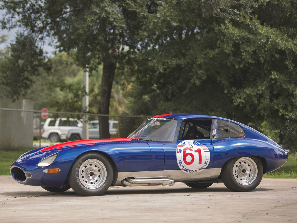 Meet the Real “Shaguar,” a Race-Ready Jaguar E-type Coupe