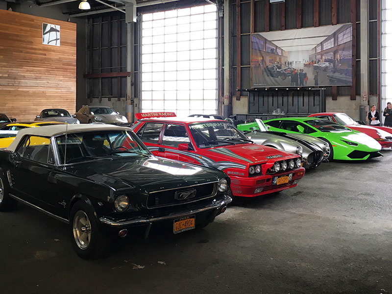 Visiting Classic Car Club of Manhattan's New Home