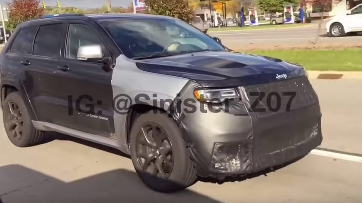 Jeep Grand Cherokee Trackhawk Set to Debut at New York Auto Show