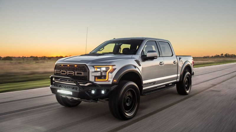 Hennessey's VelociRaptor 6X6 Is a 600-Horsepower, 6-Wheel-Drive Beast