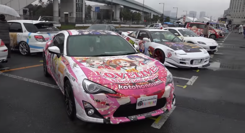 Itasha Car Culture Celebrates Love, Life, And Anime