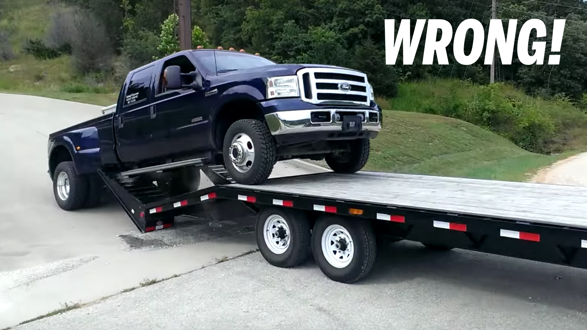 It's Time Everyone Learns the Proper Way to Load a Trailer