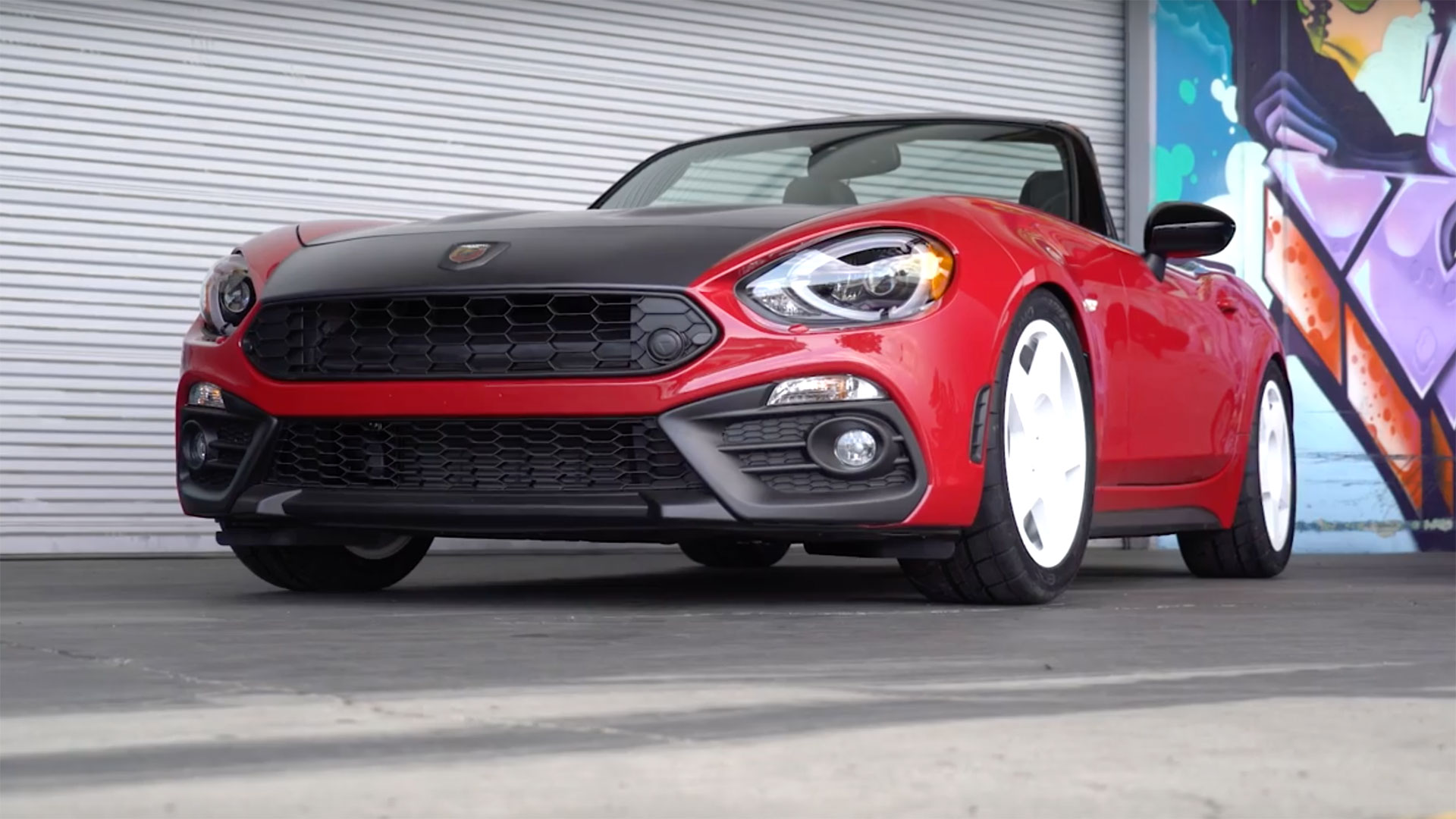 The Hoonigan Garage Modifies Three Fiat 124 Spider Abarths For # ...