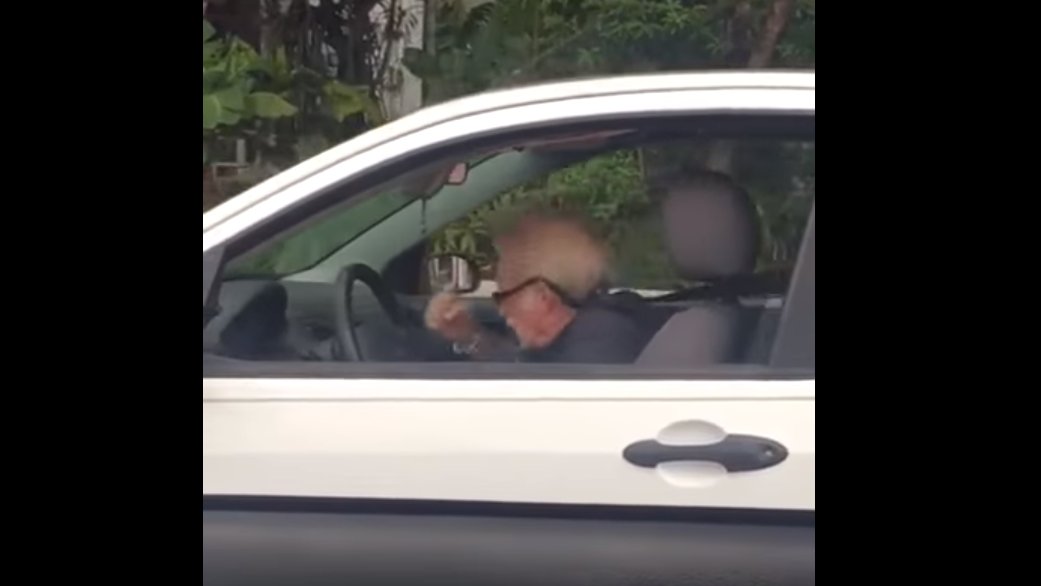 Watch This 'Old Man' Headbang to Metallica Behind the Wheel