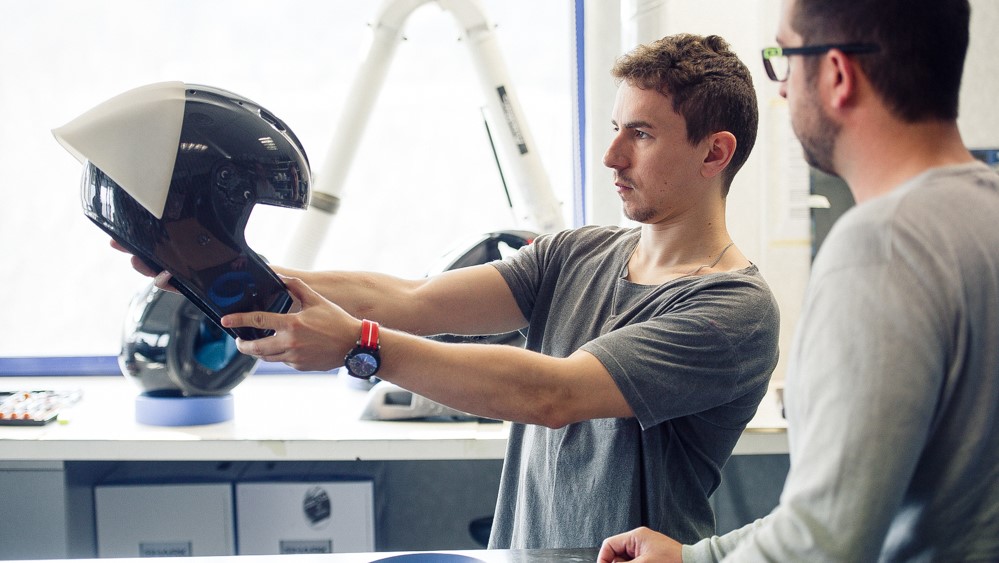 Watch the Development of a Motorcycle Racing Helmet From the Lab to the ...