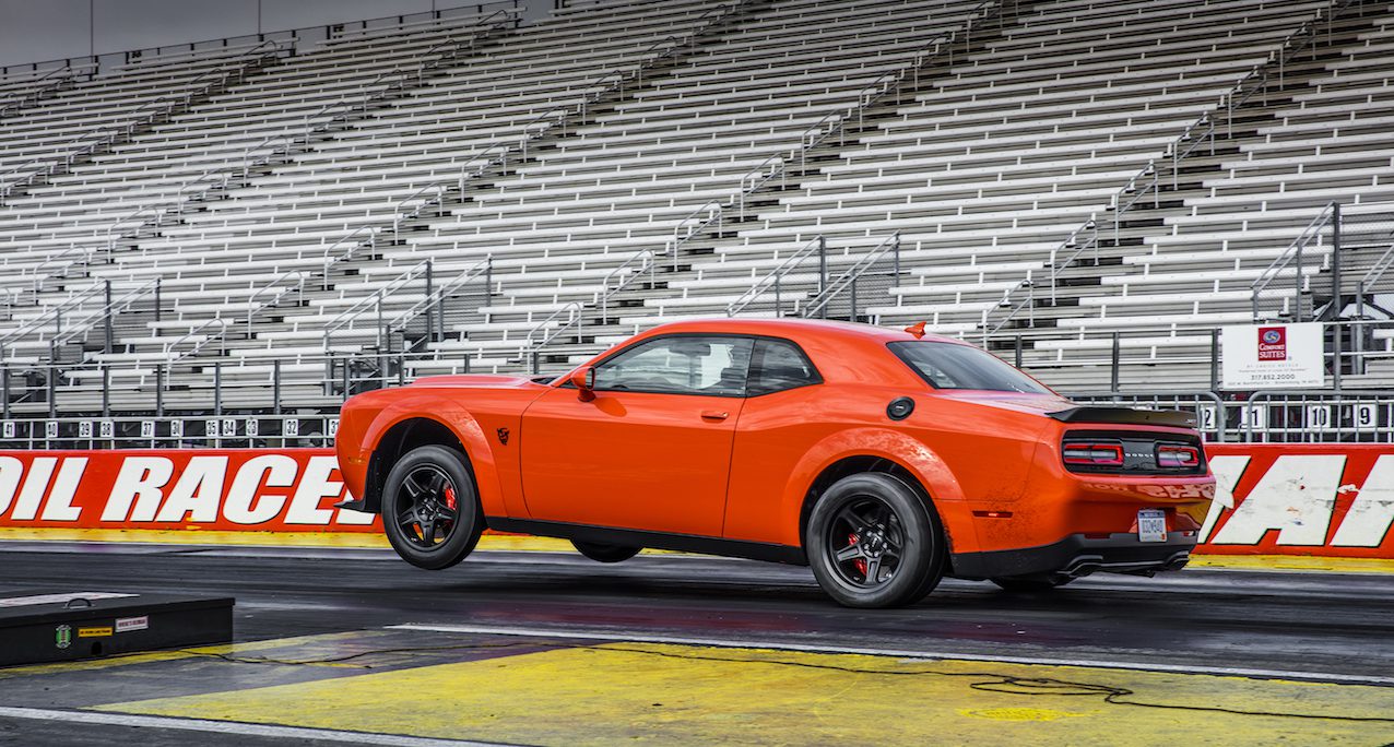 2018 Dodge Challenger SRT Demon Driven: This Muscle Car Sends Rivals ...
