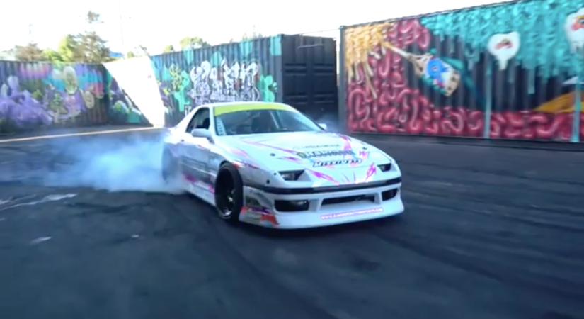 Watch the World's First Four-Rotor, AWD Mazda RX-7 Rip Around the Block
