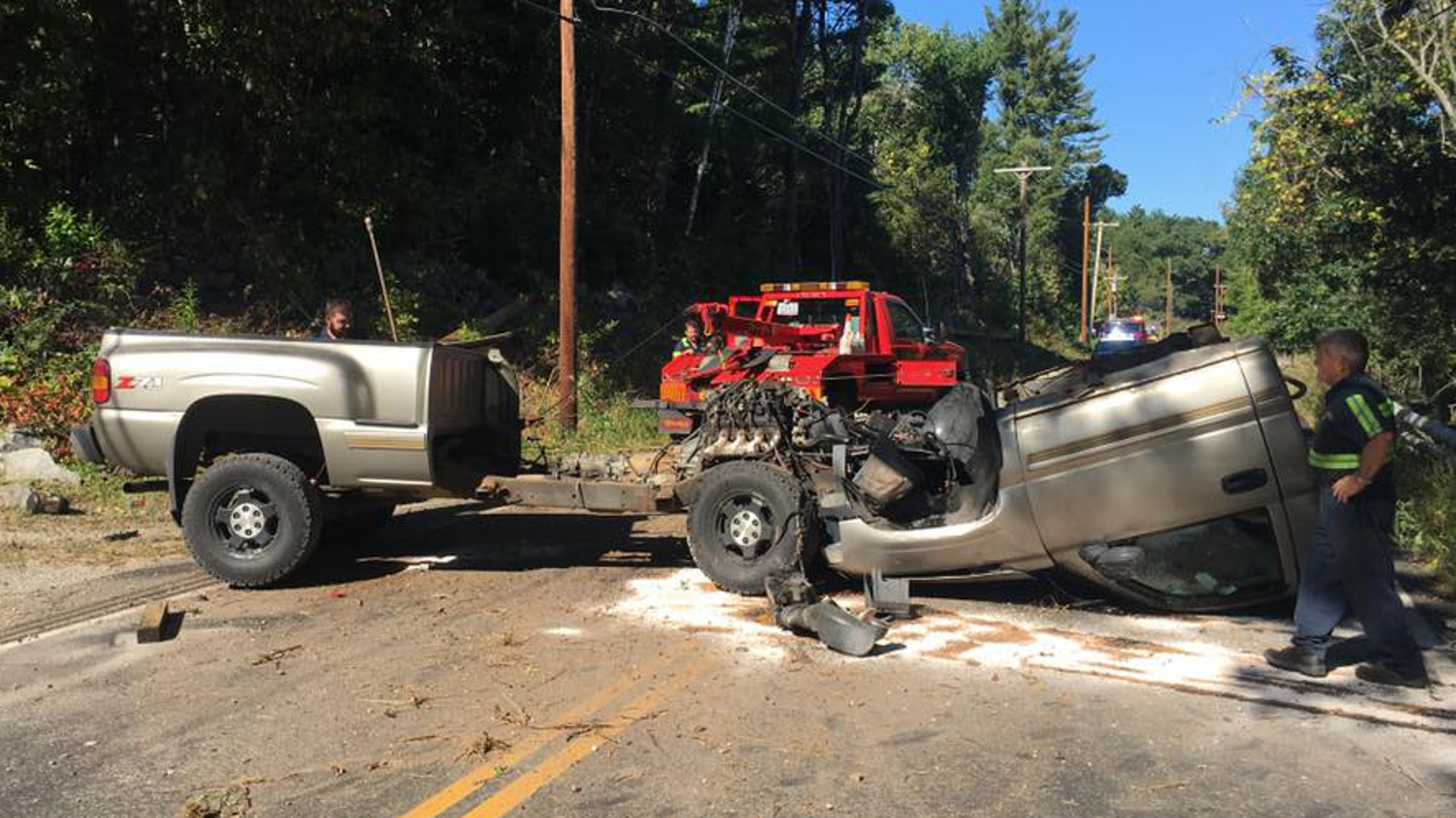 Chevy Silverado Pickup Cab Separates From Frame in Bizarre 'Rollover' Crash