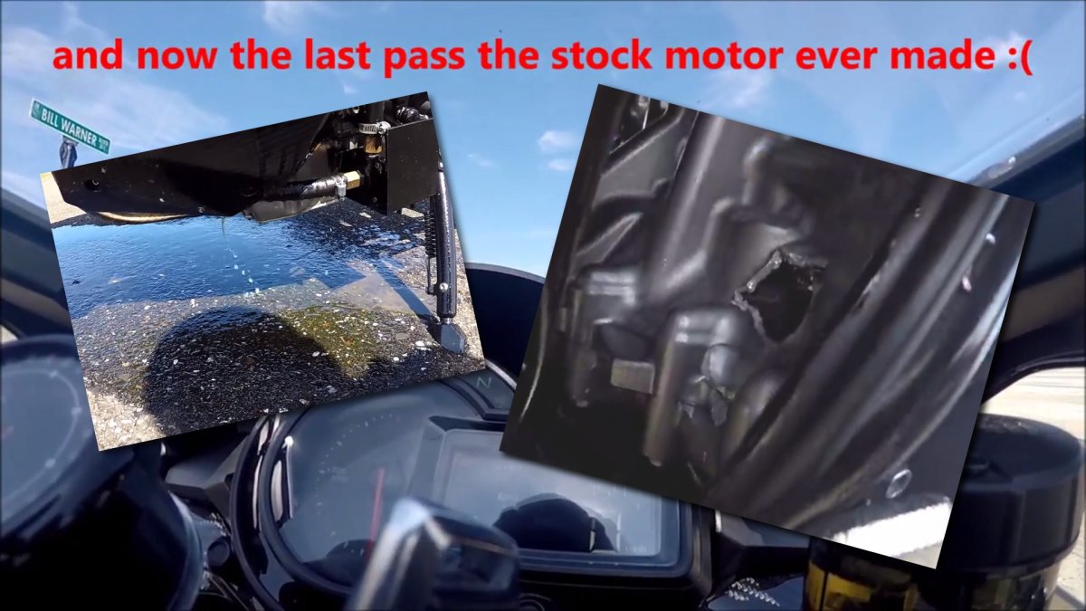 Watch a Kawasaki Ninja H2's Engine Fail Spectacularly at 188 MPH