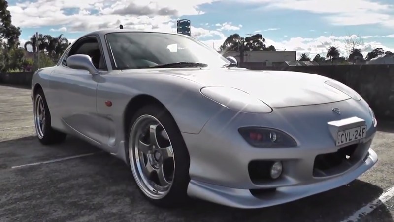 Watch the World's First Four-Rotor, AWD Mazda RX-7 Rip Around the Block