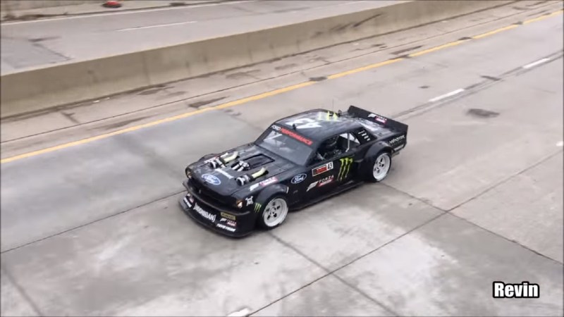 Watch Ken Block's Hoonicorn Take On the 1500HP 'World's Fastest Donk'