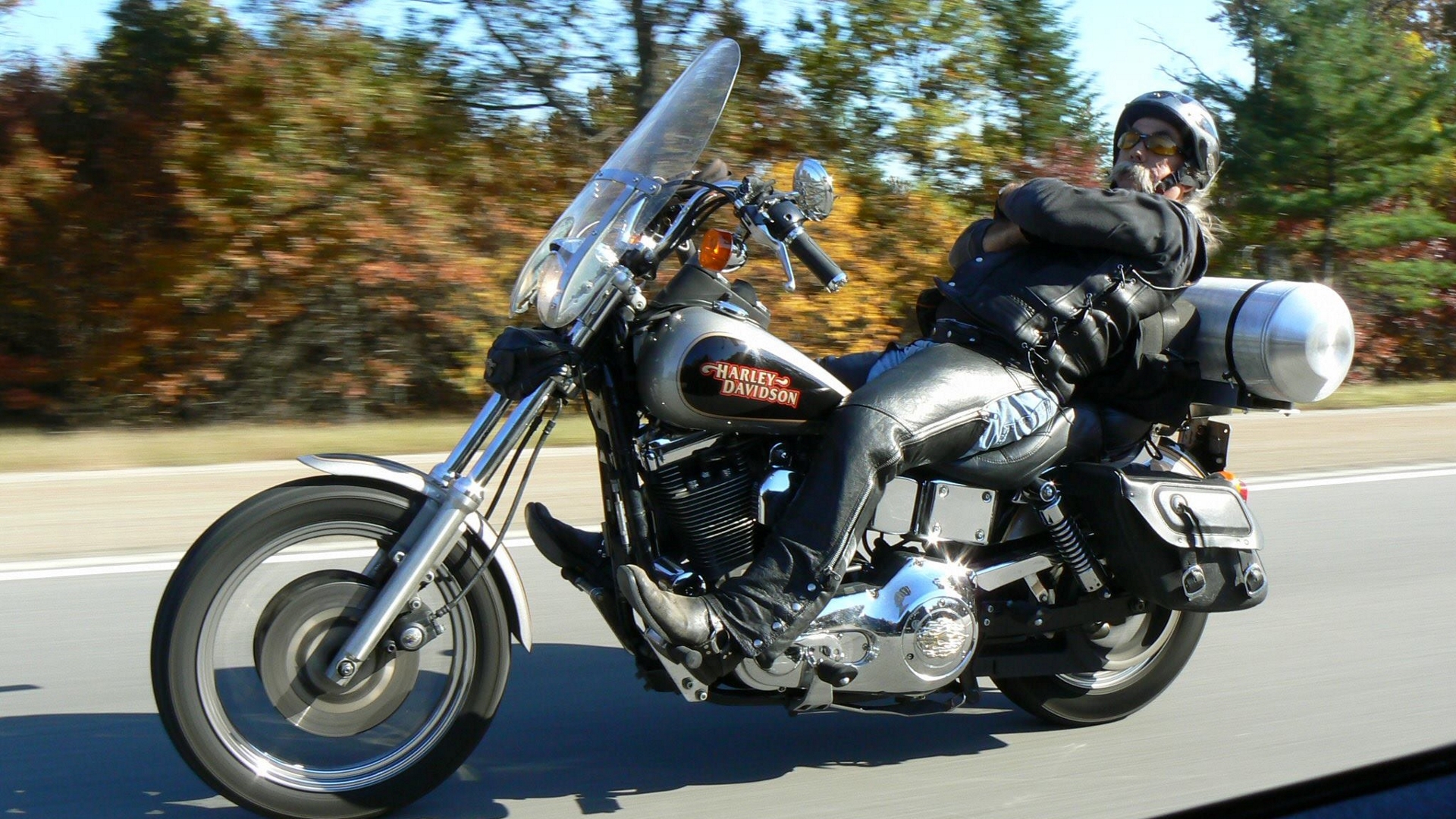 Michigan Motorcyclist Rides Hands-Free for Charity