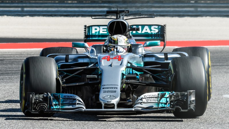 Mercedes' New F1 Aero Wheel Covers Look Like Steelies