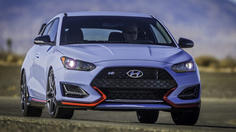 All-Electric, Rear-Wheel-Drive Hyundai Veloster N ETCR Drops in Frankfurt