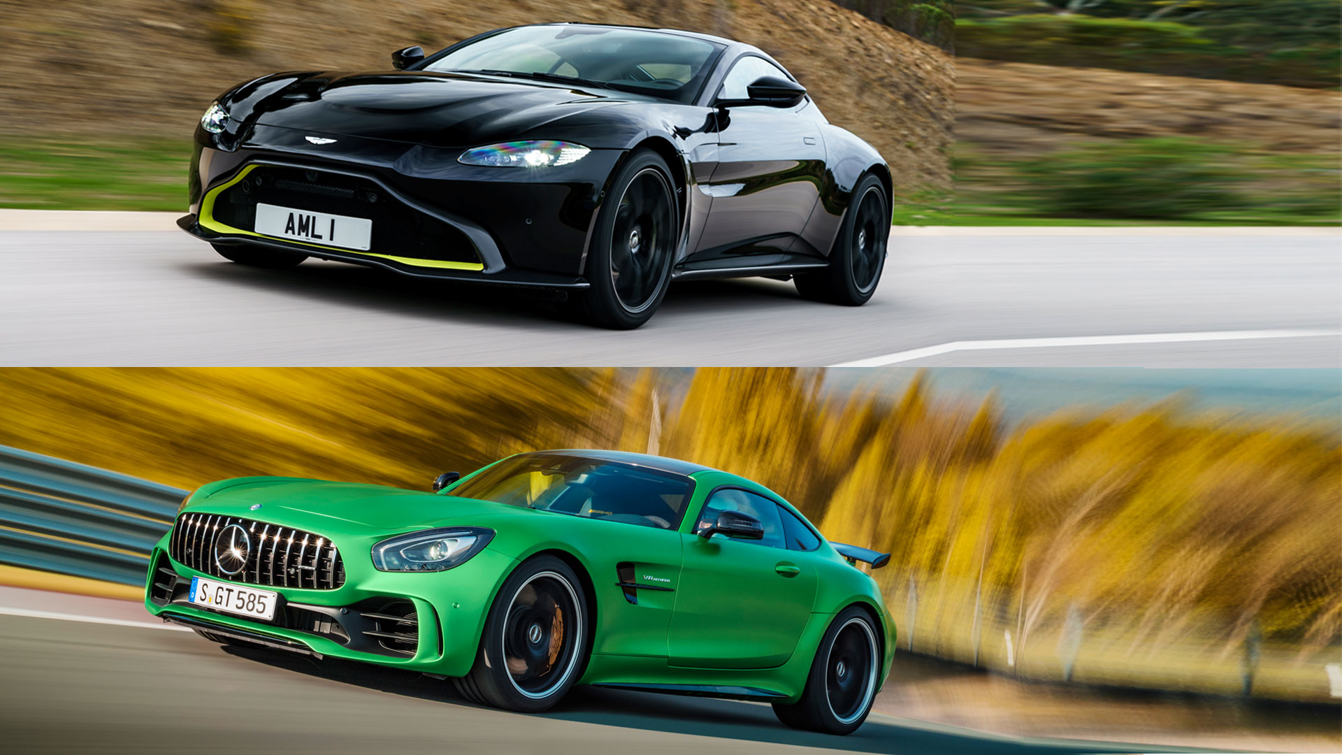 New Aston Martin Vantage Borrows V-8 Sugar from Mercedes-AMG GT—Which ...