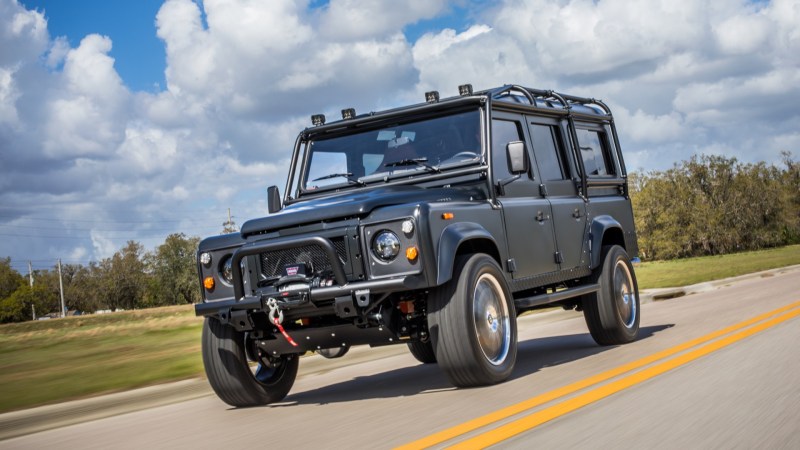 East Coast Defender's Honey Badger Is a Corvette-Powered Stick Shift ...