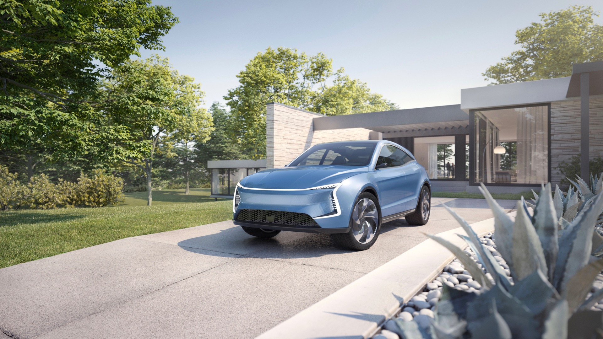 SF Motors SF5 and SF7 Electric Cars Revealed