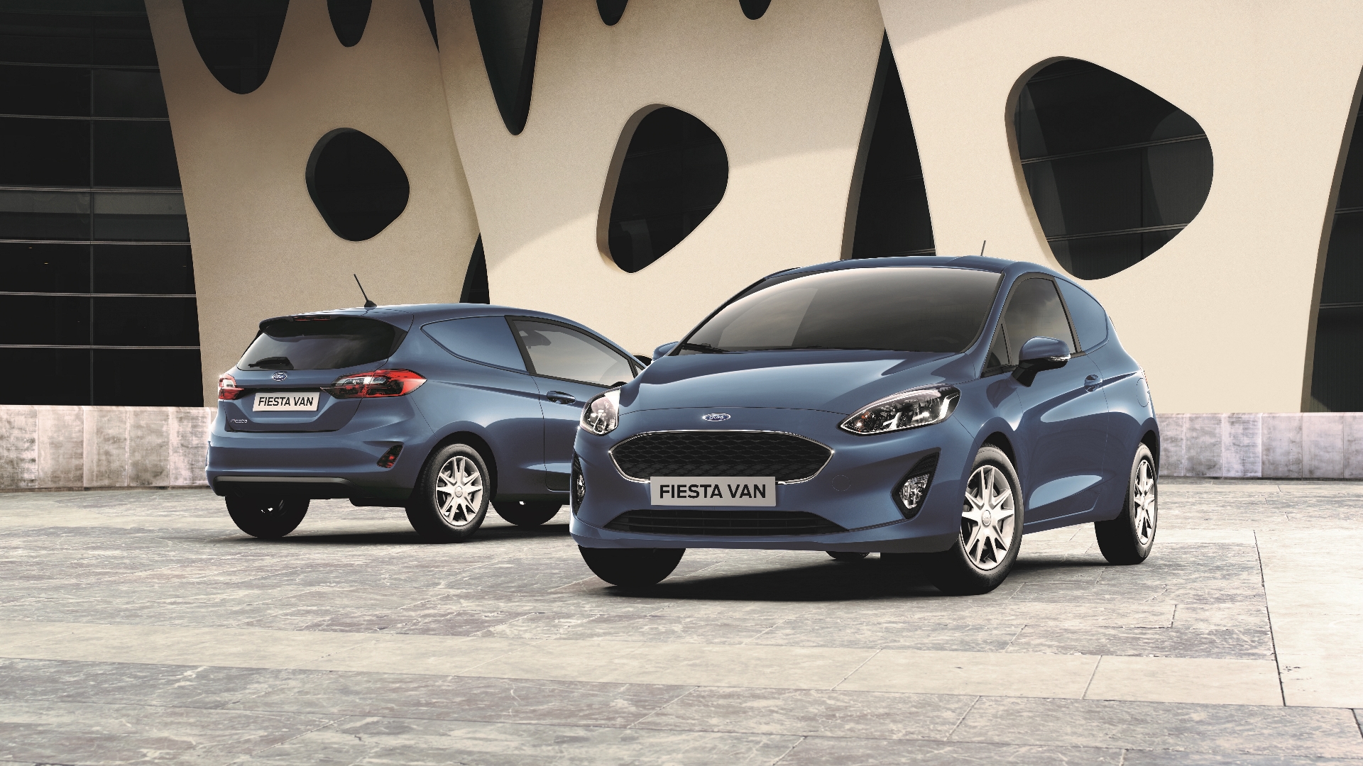 Look at This Cute Little Ford Fiesta Panel Van