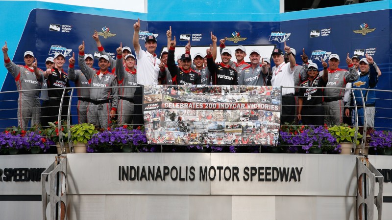 This Core Sample From the Track at Indianapolis Motor Speedway Shows ...