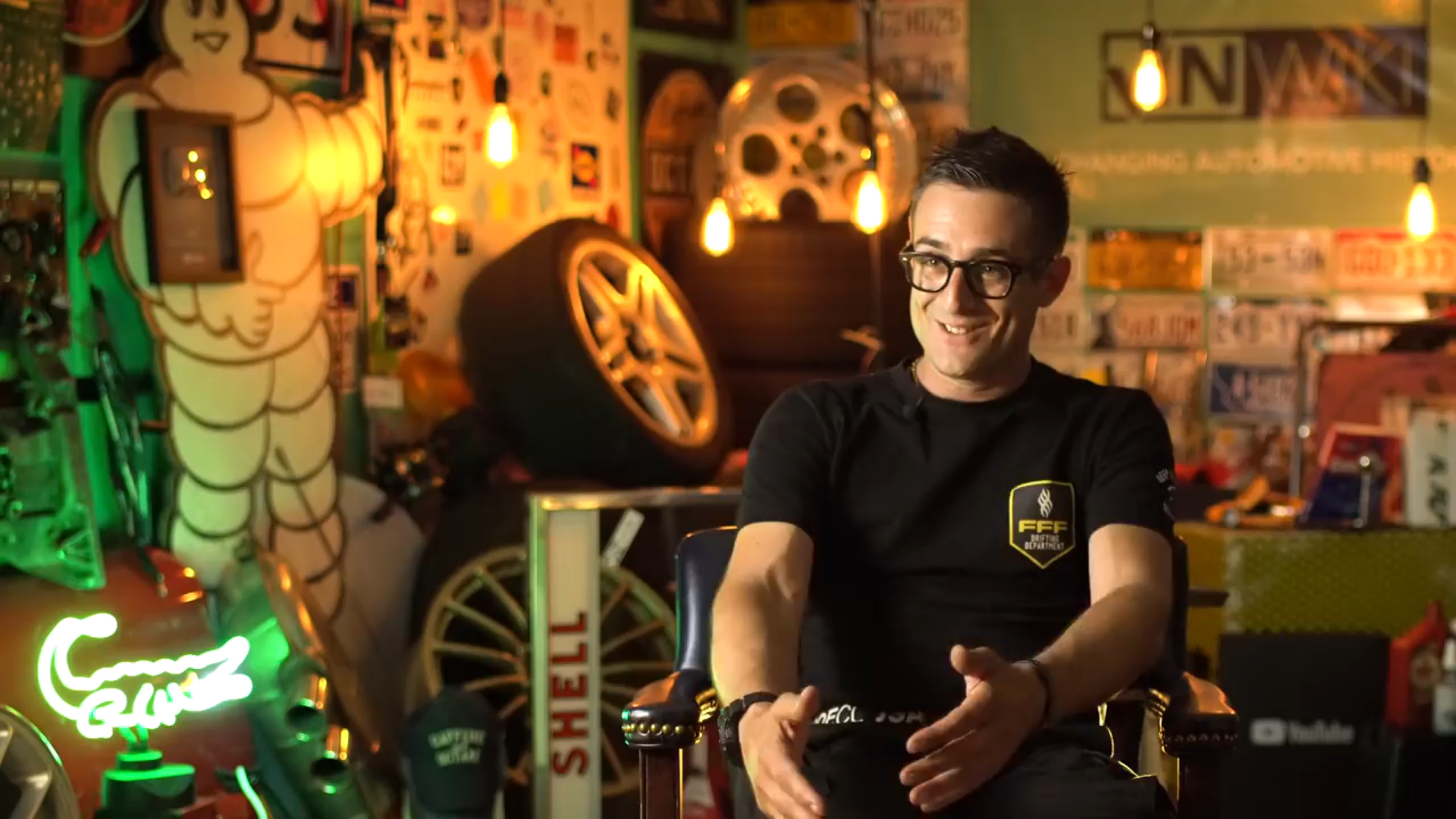 Formula Drift Rookie Federico Sceriffo Talks About His Ferrari Drift Car