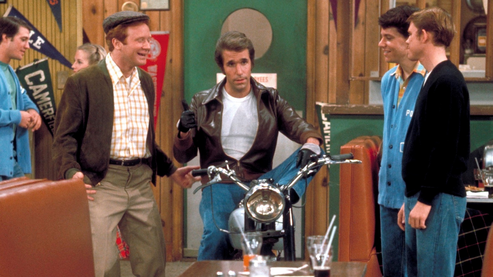 Fonzie's Triumph Trophy Motorcycle from Happy Days Sells for a Cool ...