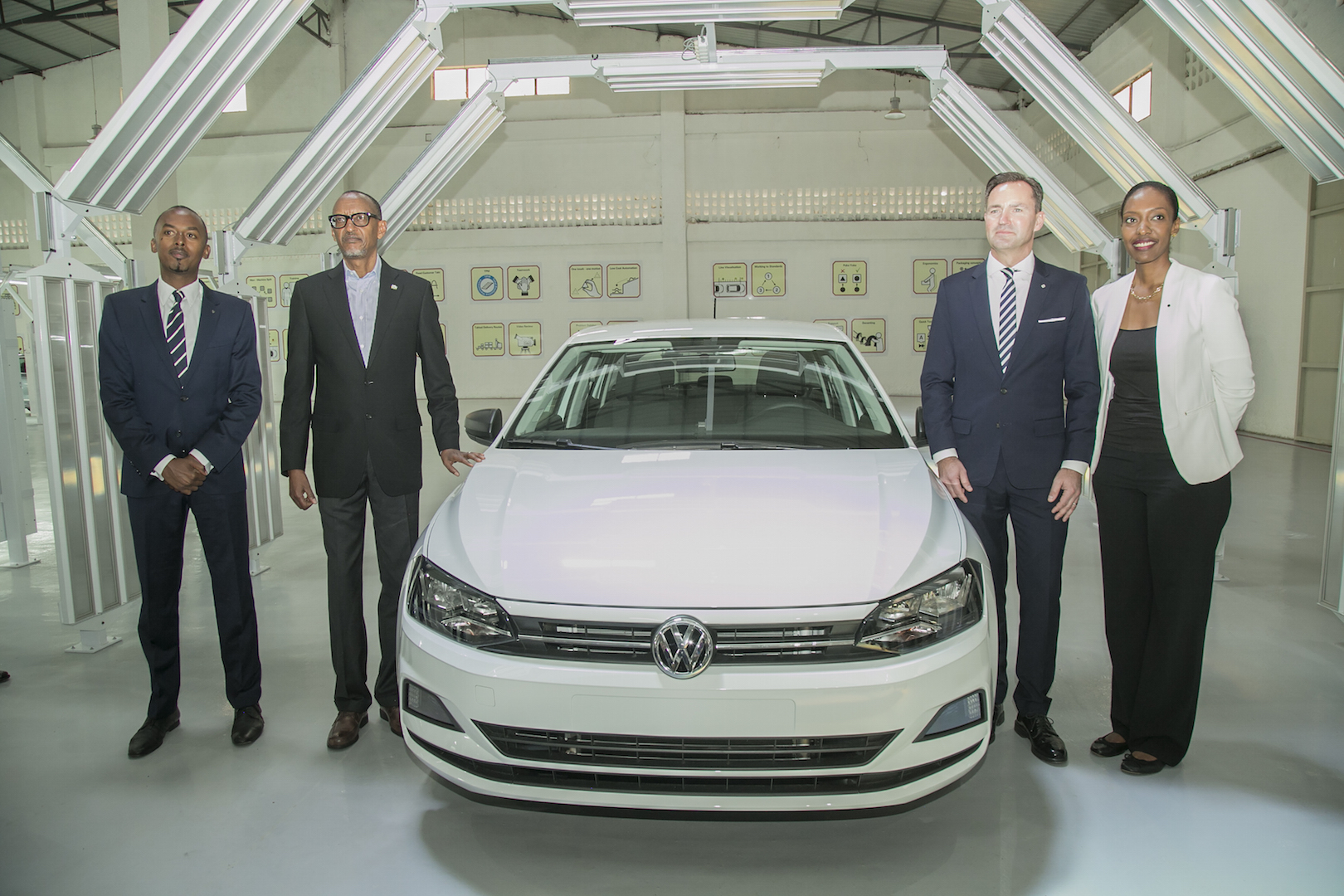 Volkswagen Opens Rwanda's First Car Assembly Plant